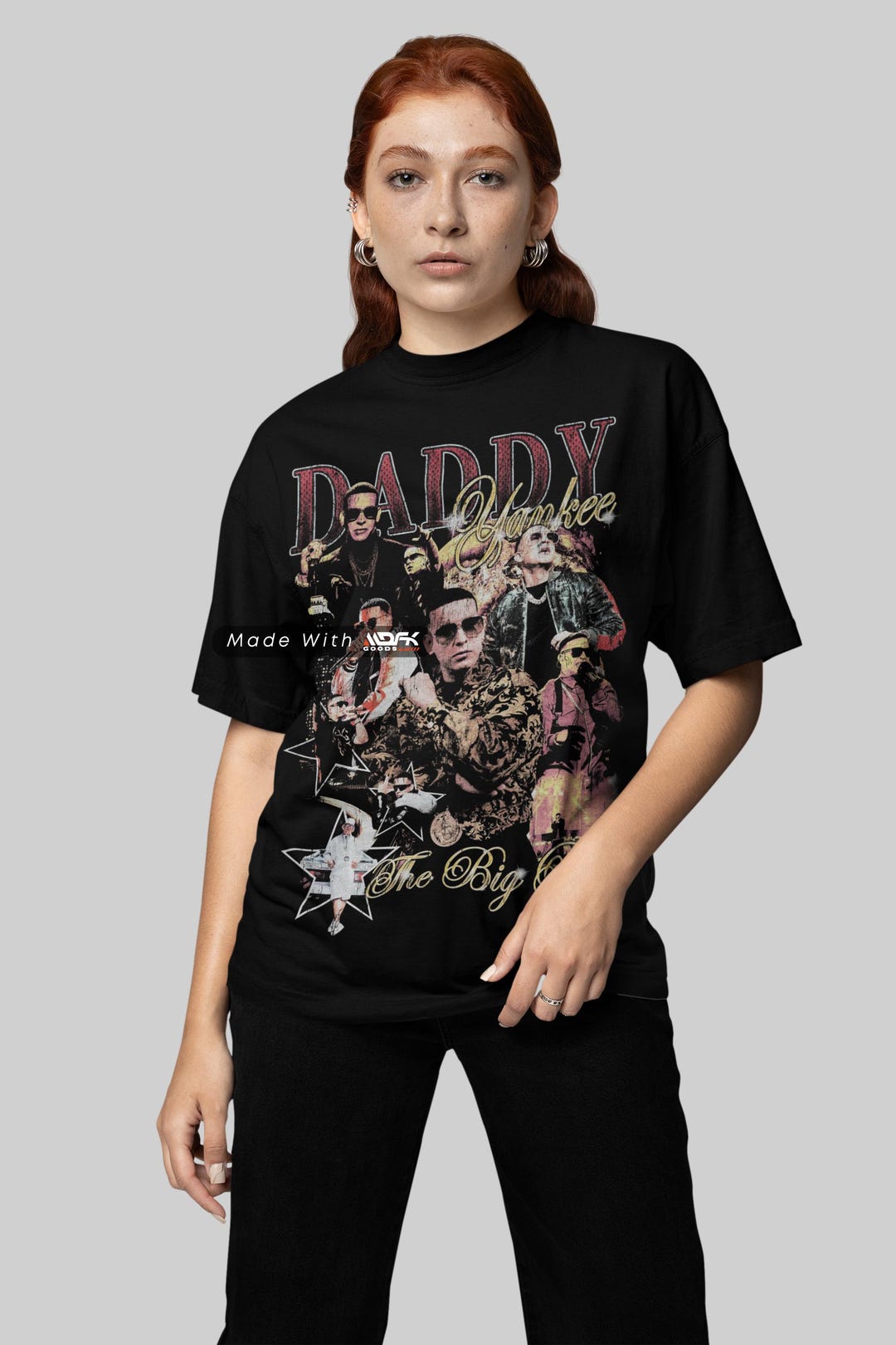 Daddy Yankee Fan Shirt, Urban Latin Music Graphic Tee, Concert Merch ...