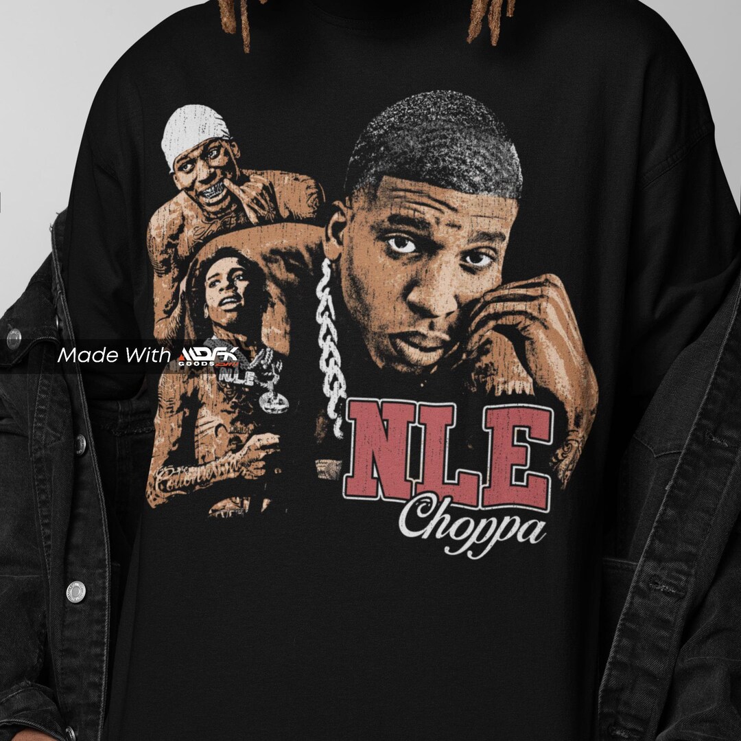 NLE Choppa Shirt, Rapper Merch, Hip Hop Tee, Music Fan Shirt, Graphic ...