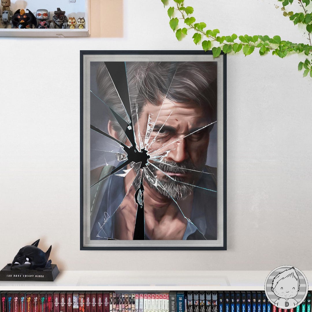Illustration JOEL MILLER. Fanmade. Not AI - Etsy