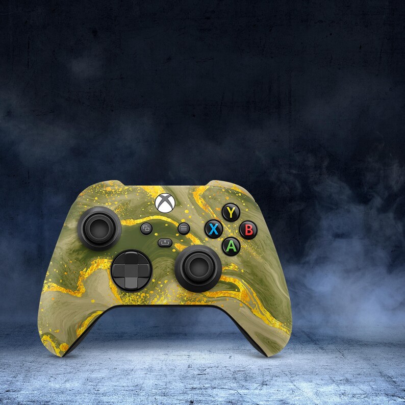 Green Marble Skin Decal for Xbox Series X S Realistic Console and ...