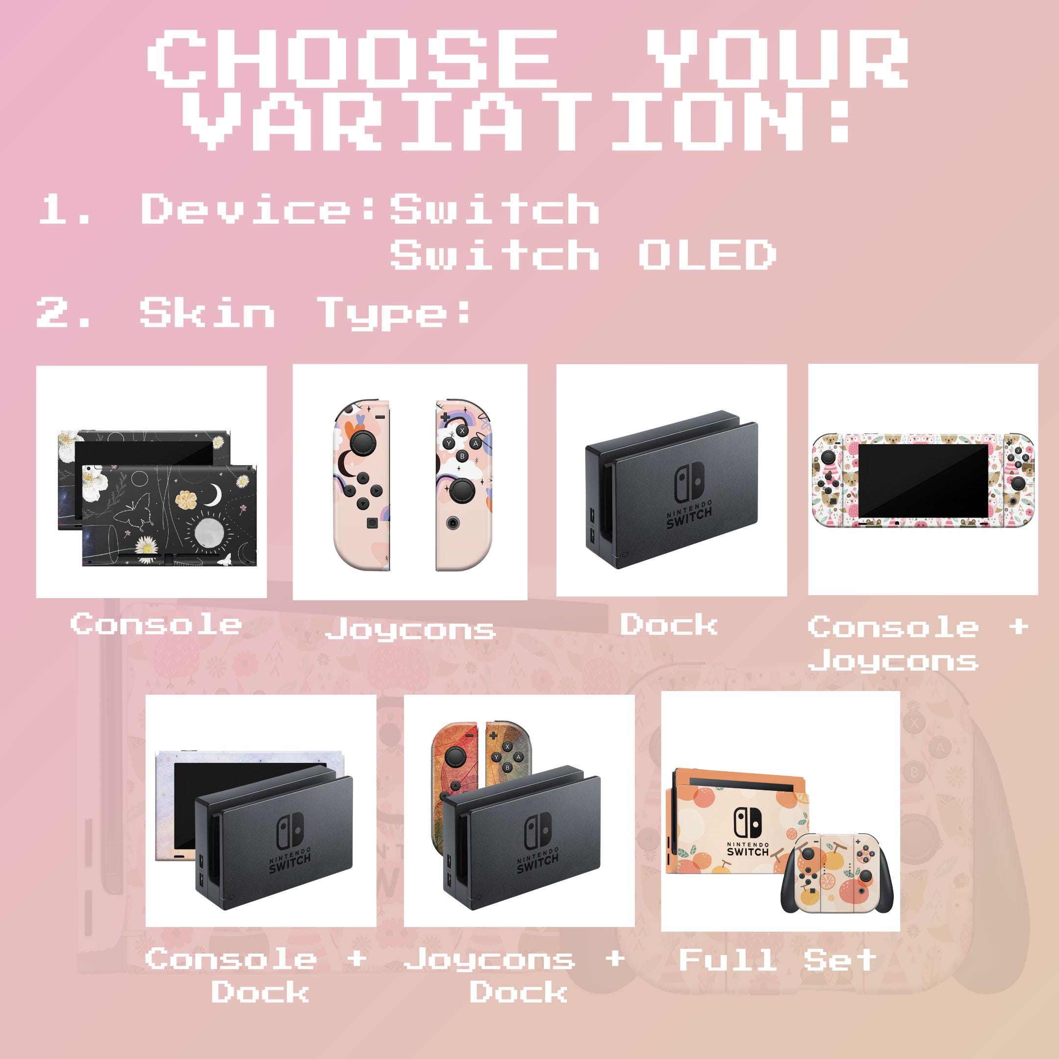 Nintendo Switch Skin Hollow Knight Custom Switch OLED Vinyl Skin Sleek Gift for Gamer Gaming ...