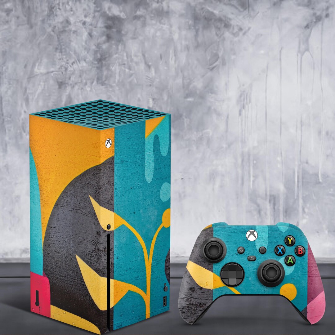 Custom Abstract Xbox Series X Skin,xbox Series X Console & Controller ...