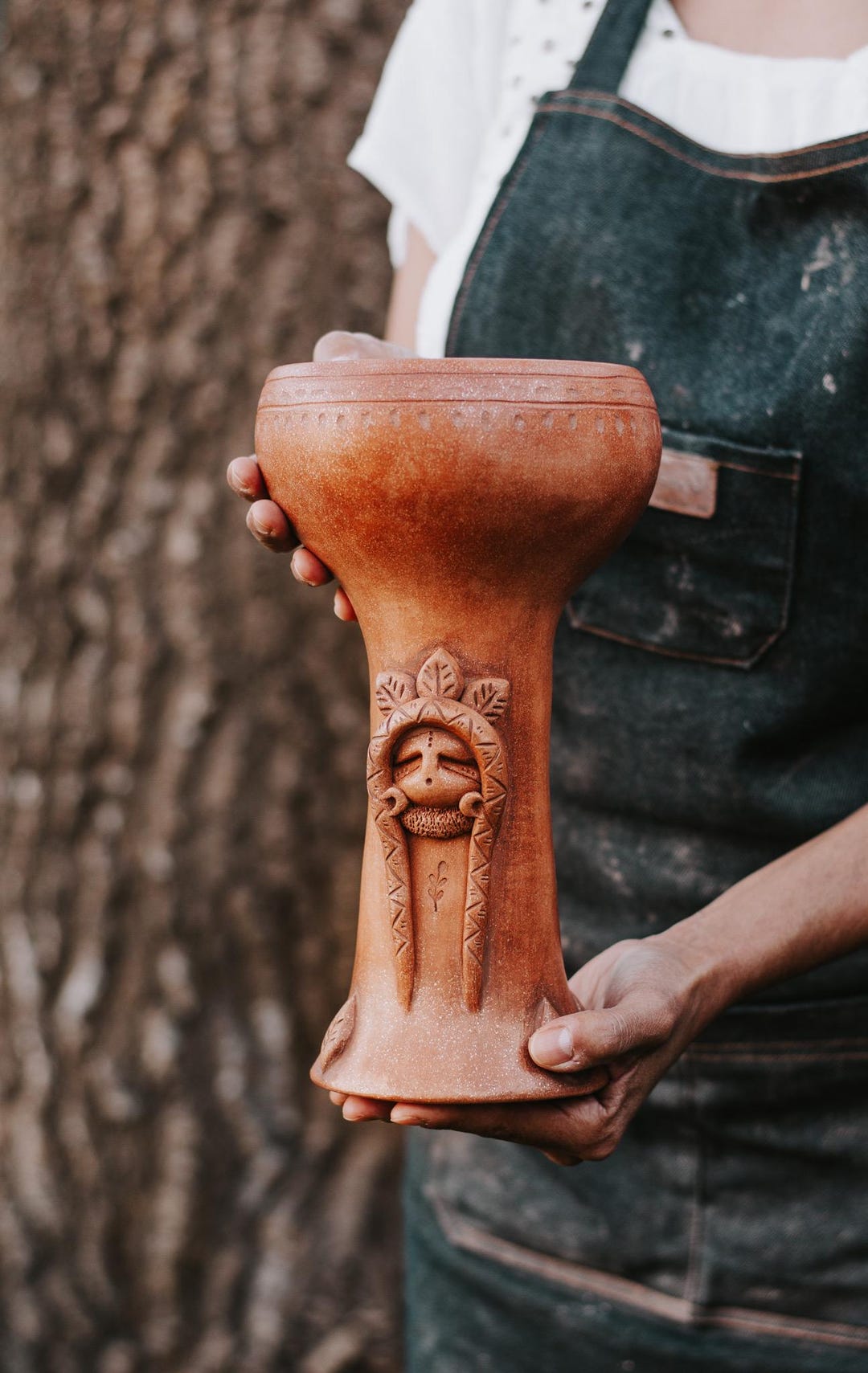 3) Sacred Feminine Ceramic Copal Burner, Pachamama. Bowl to Burn Copal ...