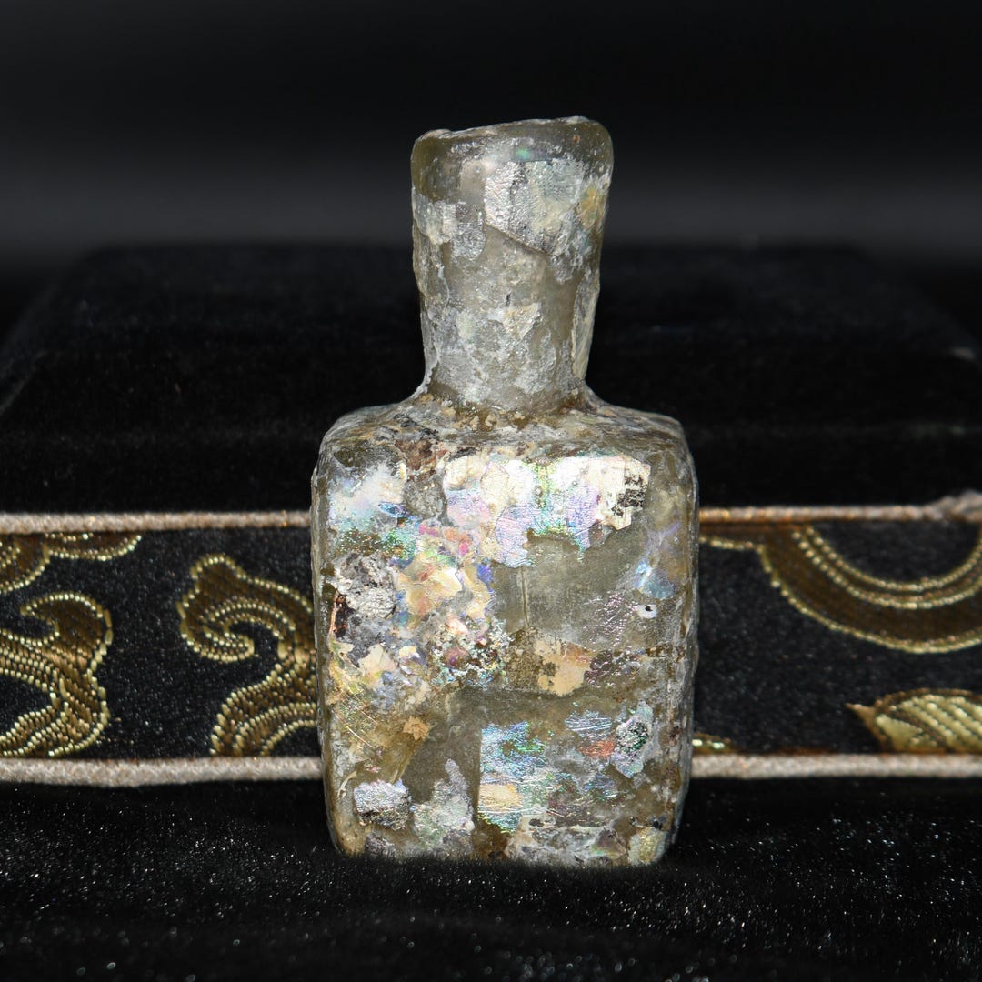 Ancient Roman Glass Bottle Container Circa 1st Century AD - Etsy