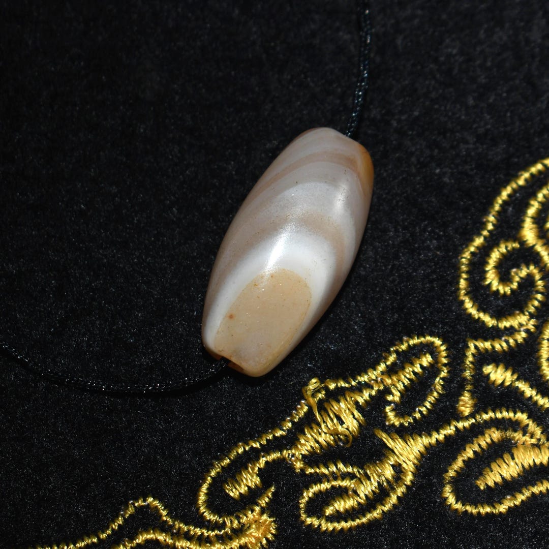 Rare Ancient Central Asian Banded Agate Stone Bead With Eye - Etsy