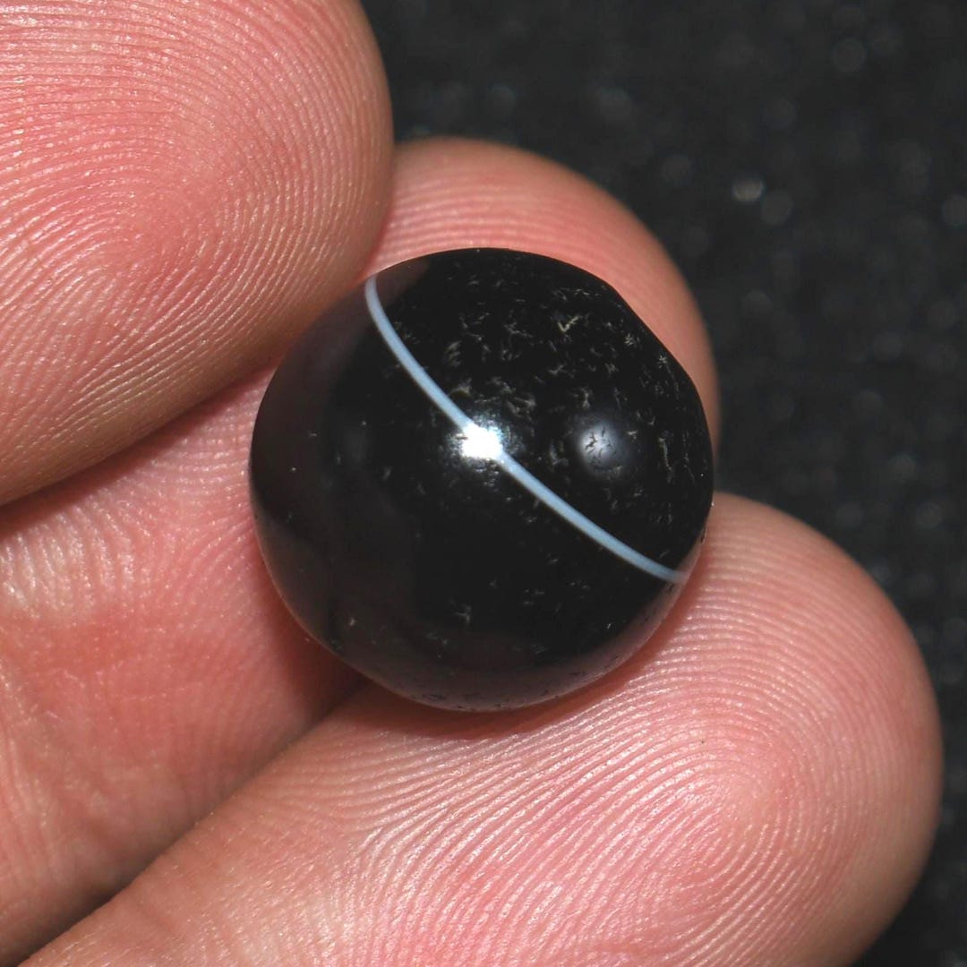 Large Round Ancient Babagoria Solaimani Sulemani Agate Stone Bead - Etsy