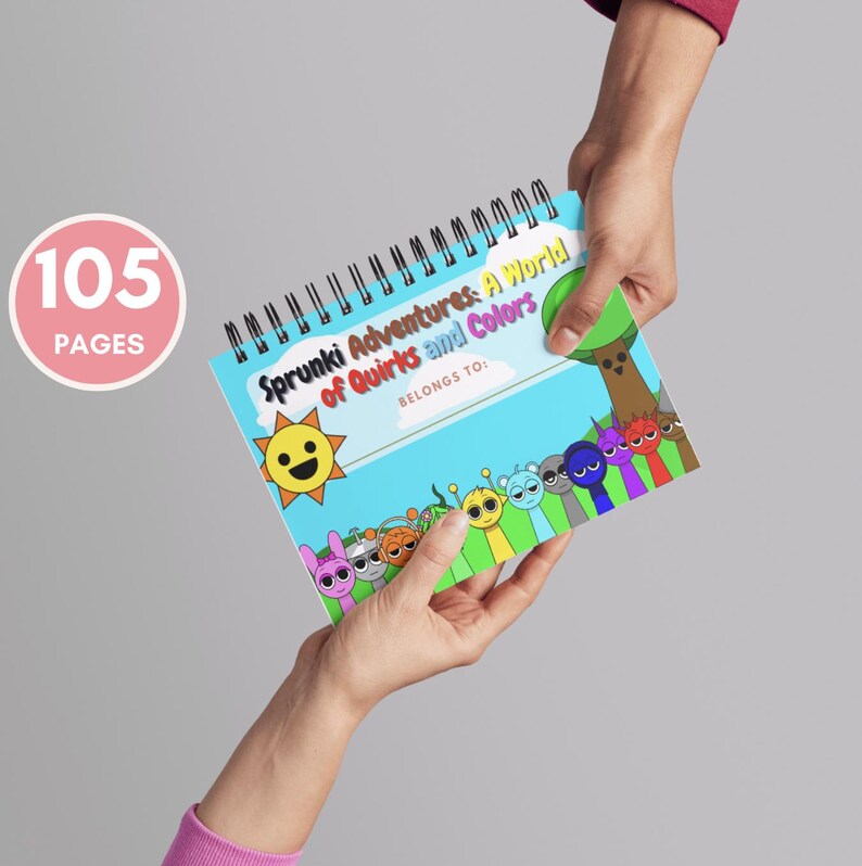 Sprunki's Journey: A Vibrant World of Quirks and Colors - Etsy