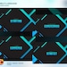 Dark Shade Animated Stream Overlay Package: Black and Blue Design ...