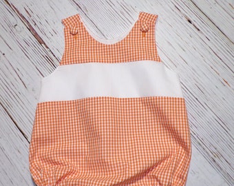 Gingham Romper - Etsy