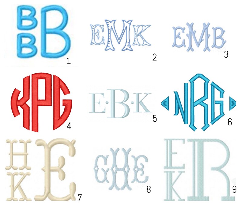 Boys Classic Light Blue Jon Jon Monogram Outfit | Etsy