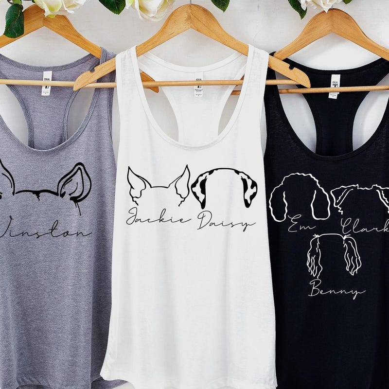 Dog Tank Top - Etsy
