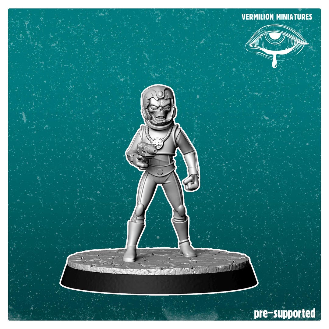 Alien 3 - Space Invaders Collection (vermilion Miniatures) 32mm Mini ...