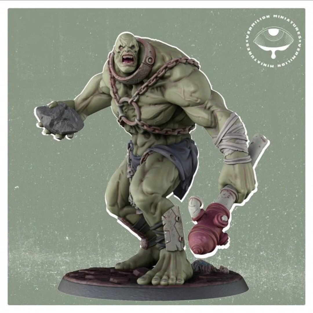 Giant Mutant - Atomic Mutants Collection (vermilion Miniatures)32mm ...