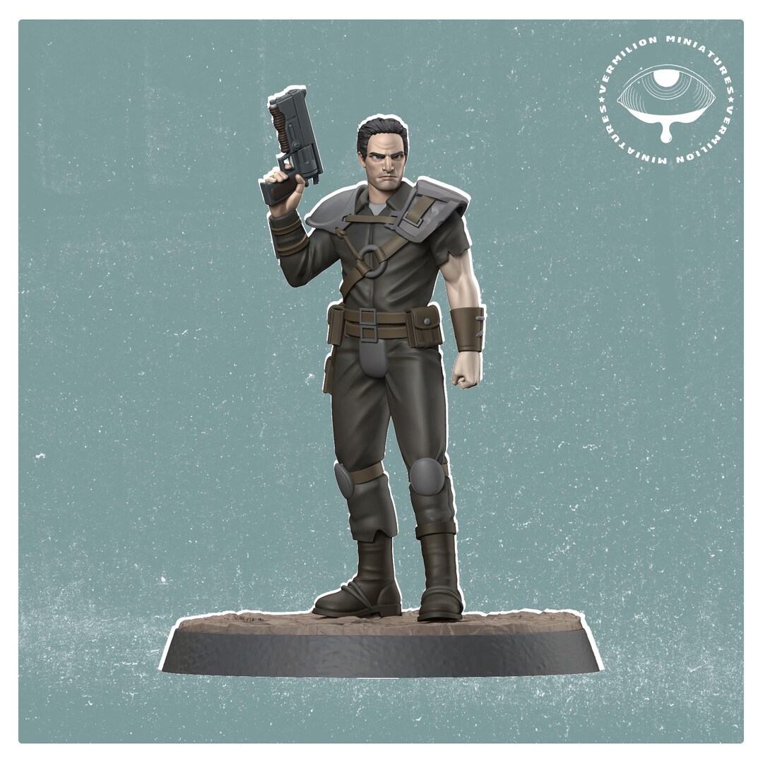 Leather Armour - Wastelanders Collection 32mm (sculpted by Vermilion ...