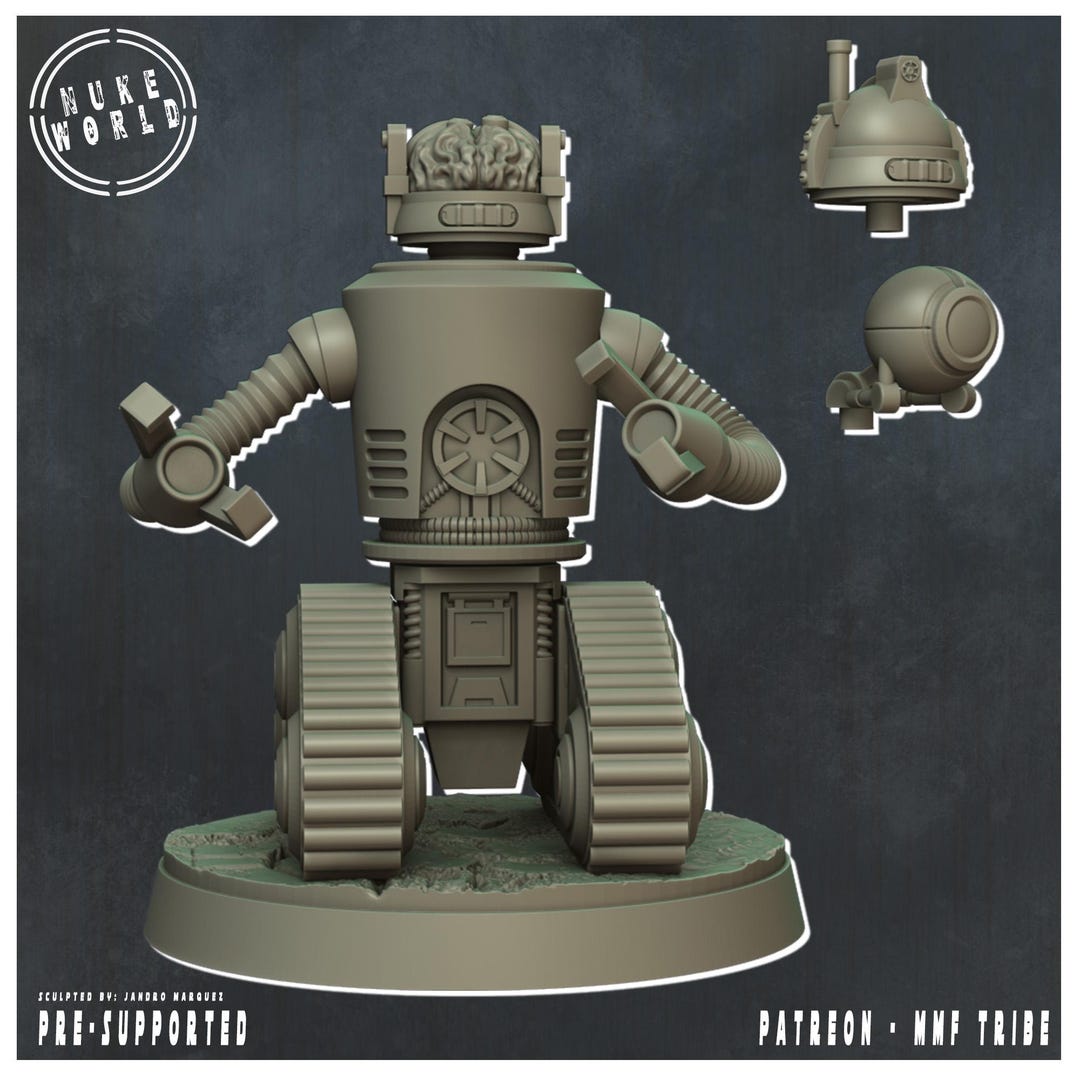 Brainbot Robot - They're Alive or Not! (nuke World) - 32mm Scale ...