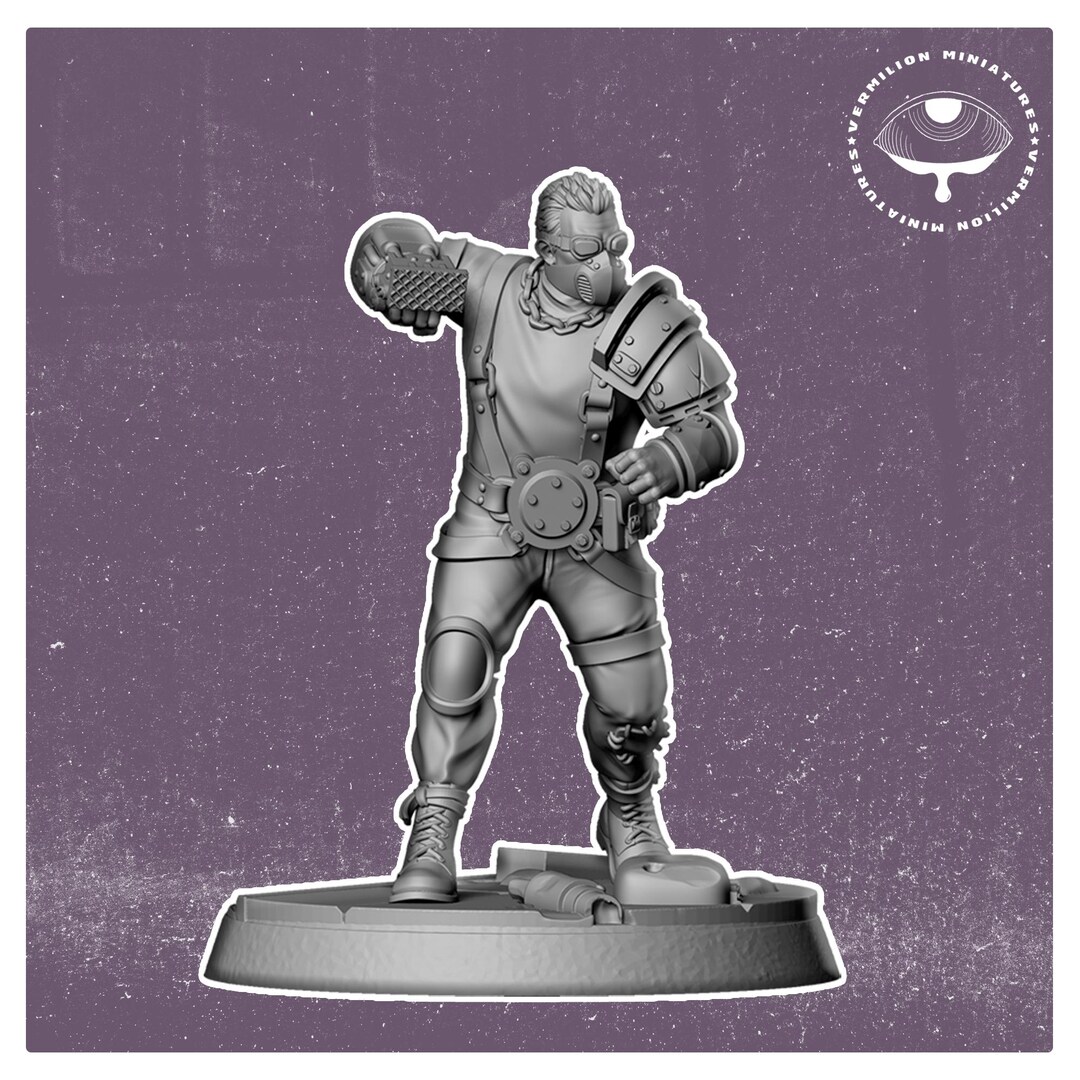 Slaver 4 - Slave Traders 32mm (sculpted by Vermilion Miniatures ...