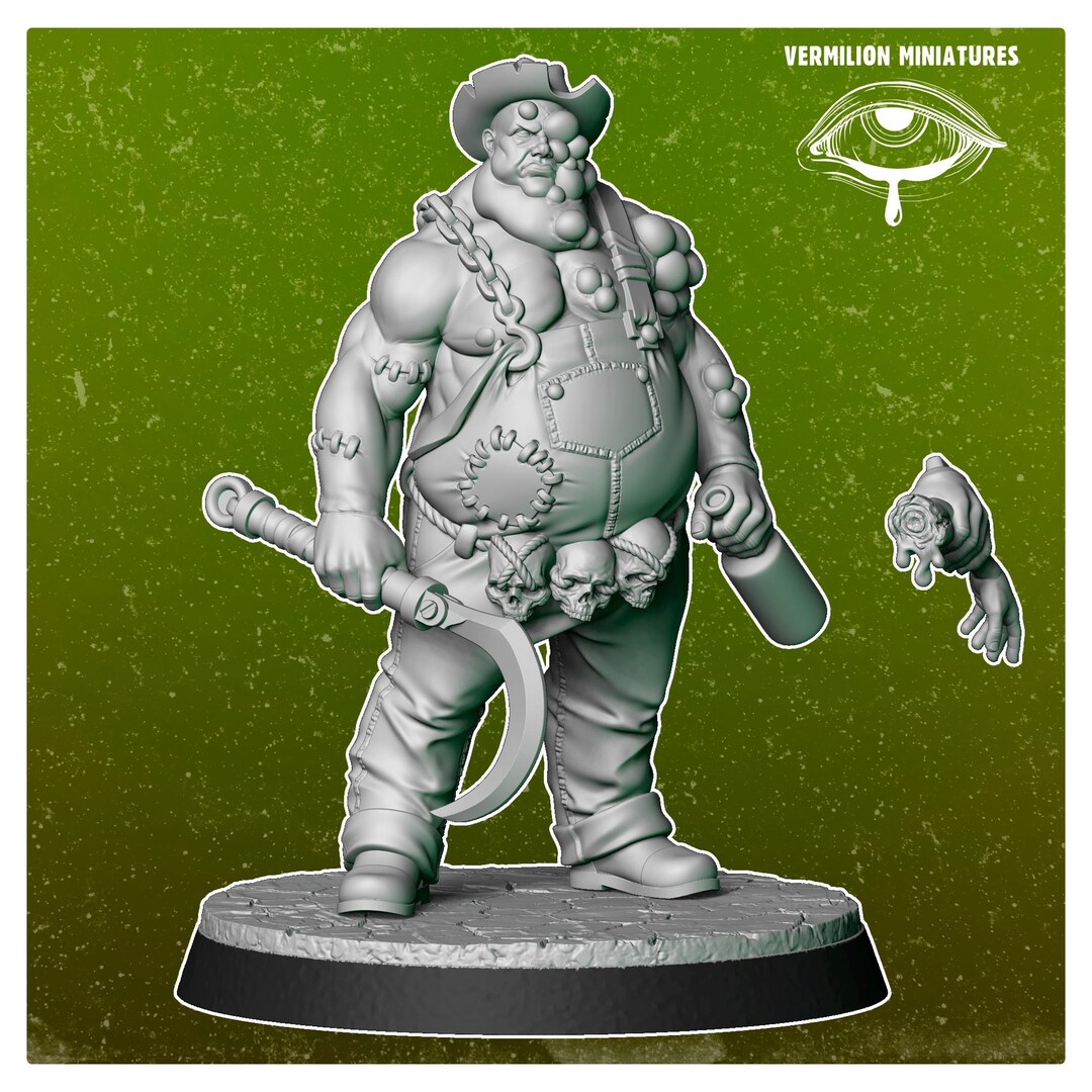 Big Bob - Mutated Farmers Set (vermilion Miniatures) 32mm Proxy Mini ...