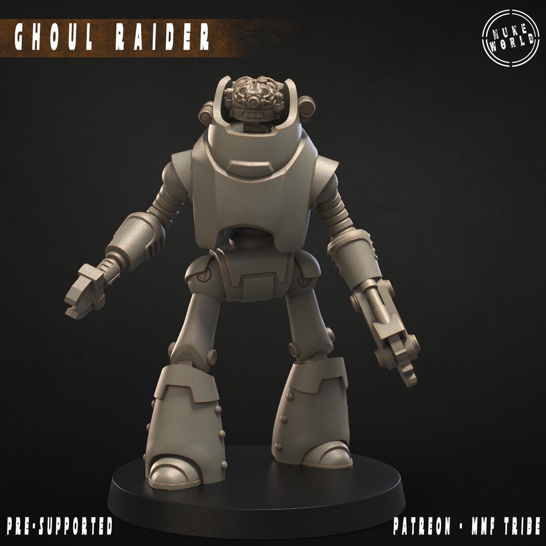 Mad Robot/protectron - the Wasteland Reapers (nuke World) - 32mm Scale ...