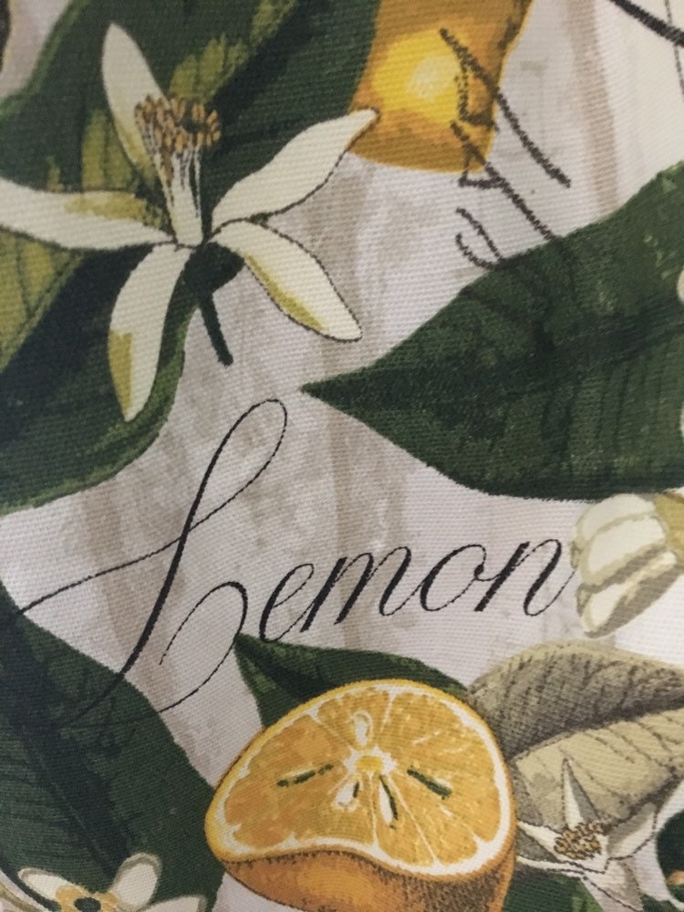 Tote Bag Large Citrus Lemon Beach Bag Market Bag Library Bag | Etsy