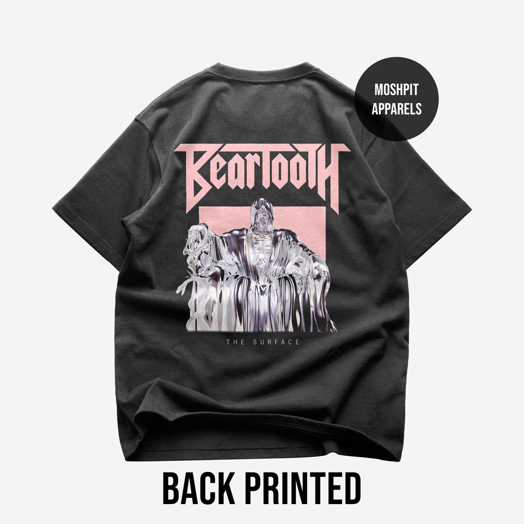 Beartooth Back T-shirt Metal Music Shirt the Surface Album Shirt in ...