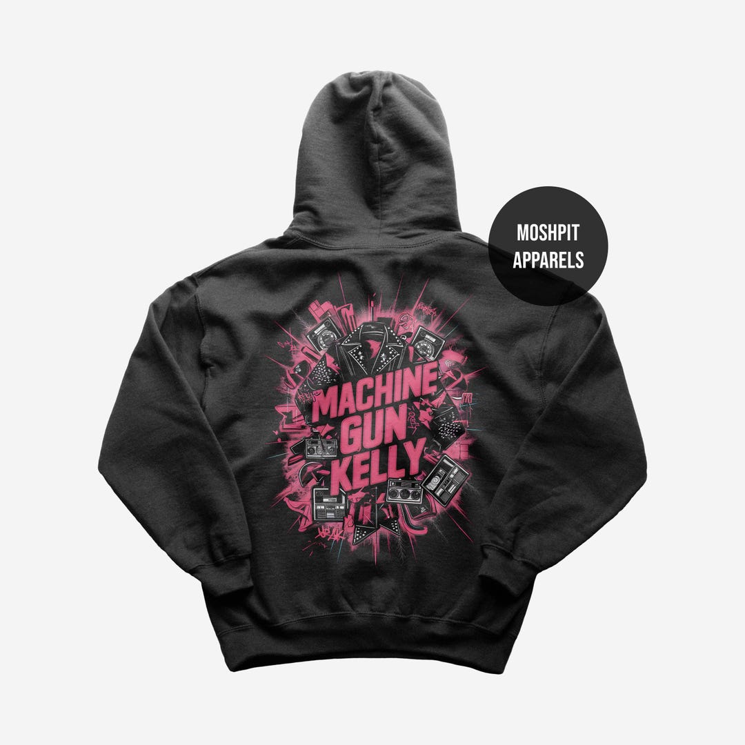 Machine Gun Kelly Hoodie Rock Music Hoodie MGK Hoodie Mainstream ...