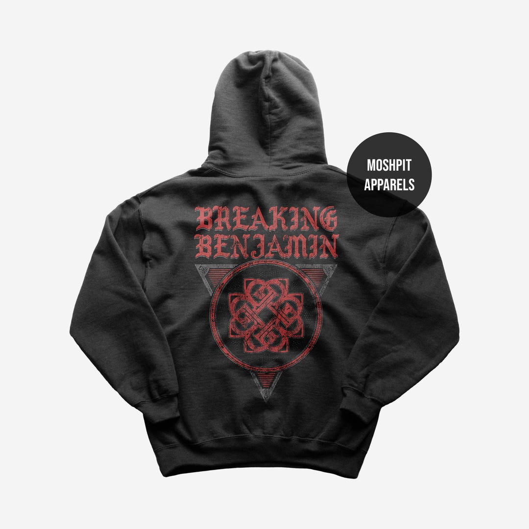 Breaking Benjamin Hoodie Rock Music Hoodie the Diary of Jane Dear Agony ...