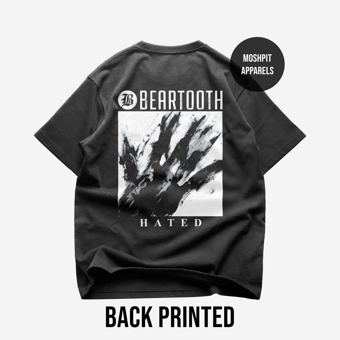 Beartooth Back T-shirt Metal Music Shirt Aggressive Album Shirt Below ...