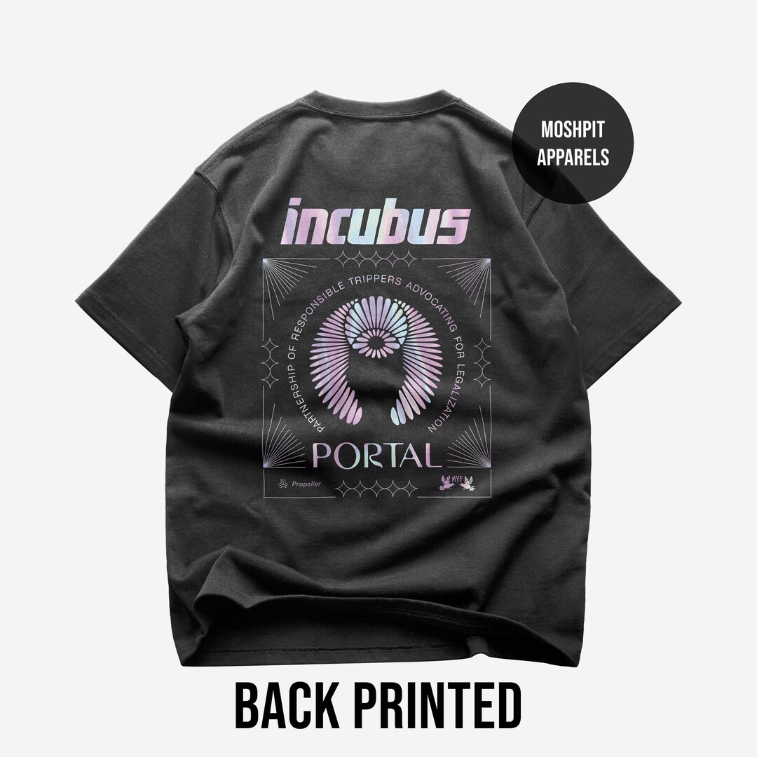 Incubus Back T-shirt Rock Music Shirt Make Yourself Morning View Light ...