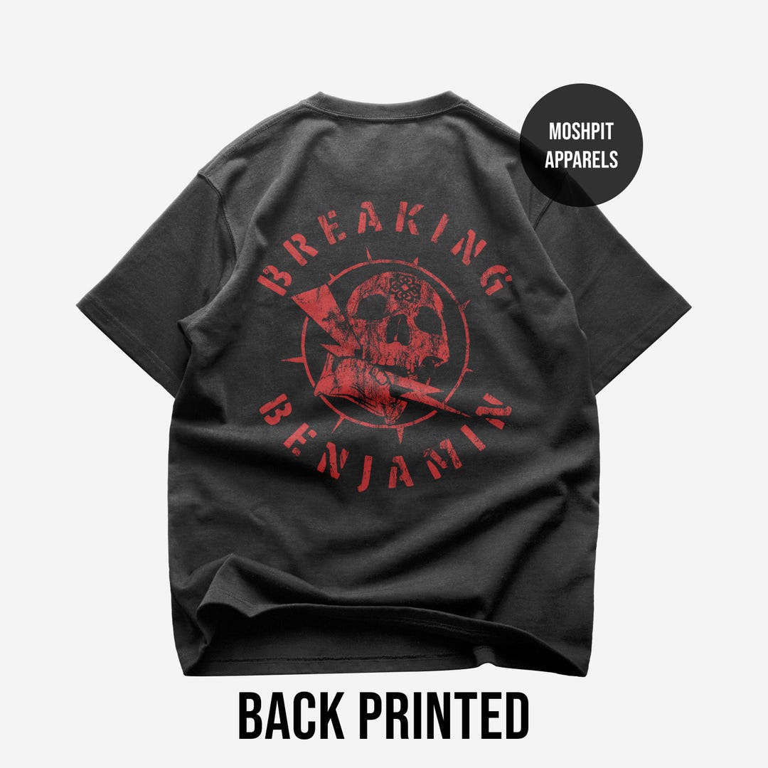 Breaking Benjamin Back T-shirt Rock Music Shirt the Diary of Jane Ember ...