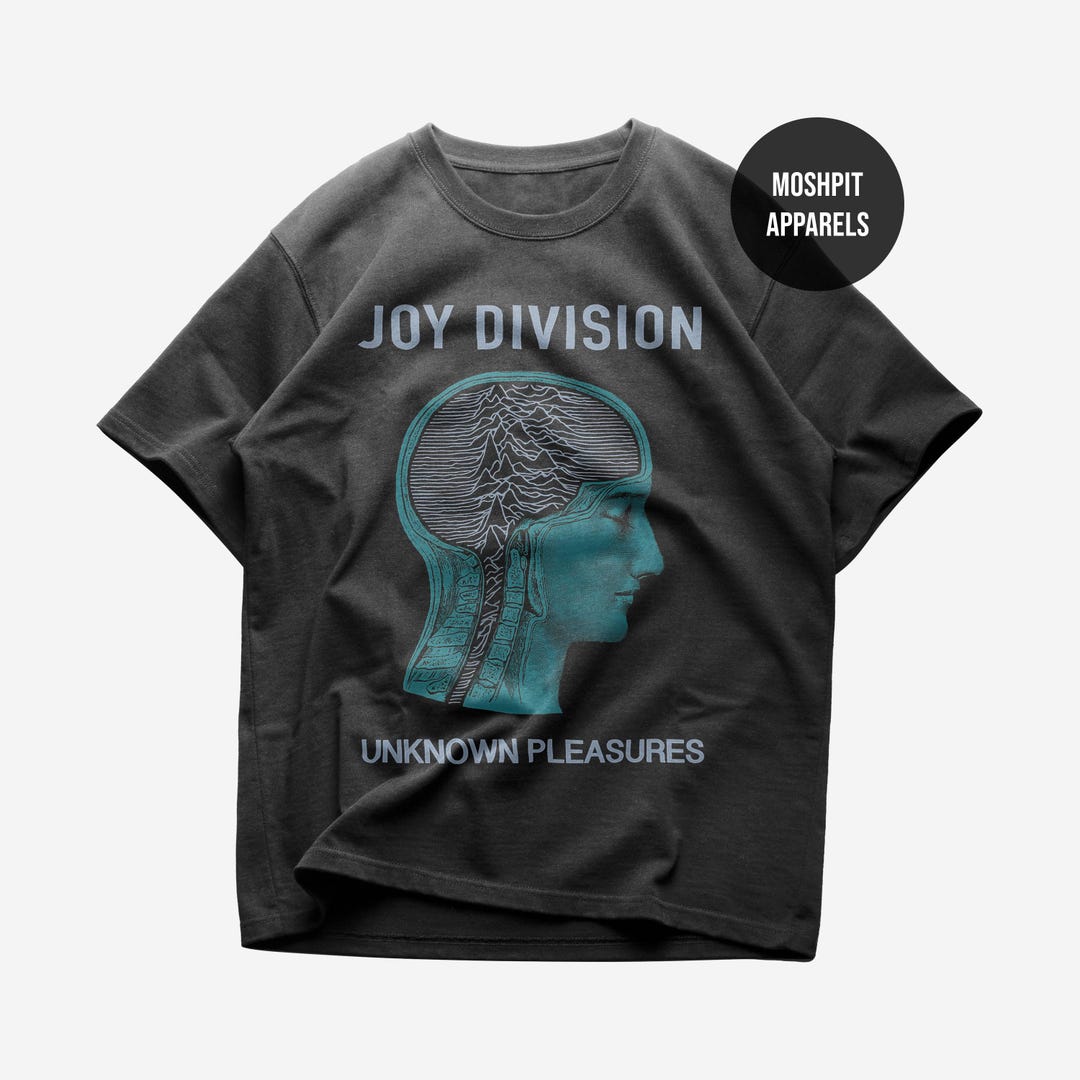 Joy Division T-shirt Rock Music Shirt Unknown Pleasures Love Will Tear ...