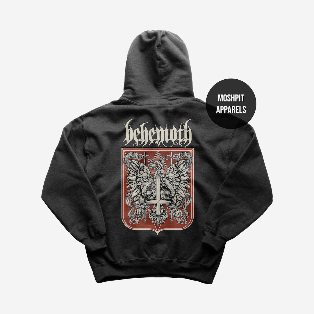 Behemoth Hoodie Metal Music Hoodie Ov Fire and the Void the Satanist ...