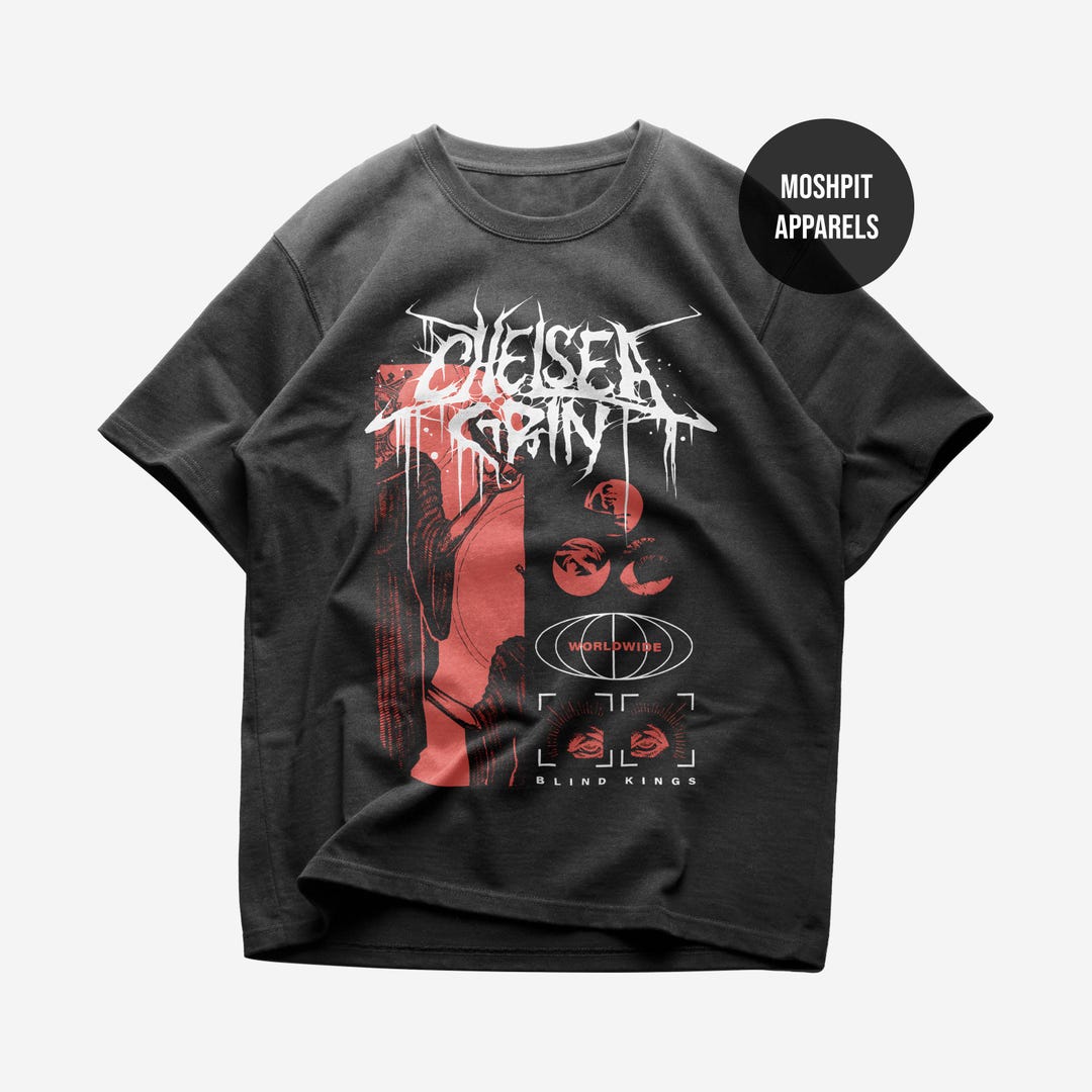 Chelsea Grin T-shirt Metal Music Shirt Blind Kings Suffer in Heaven ...