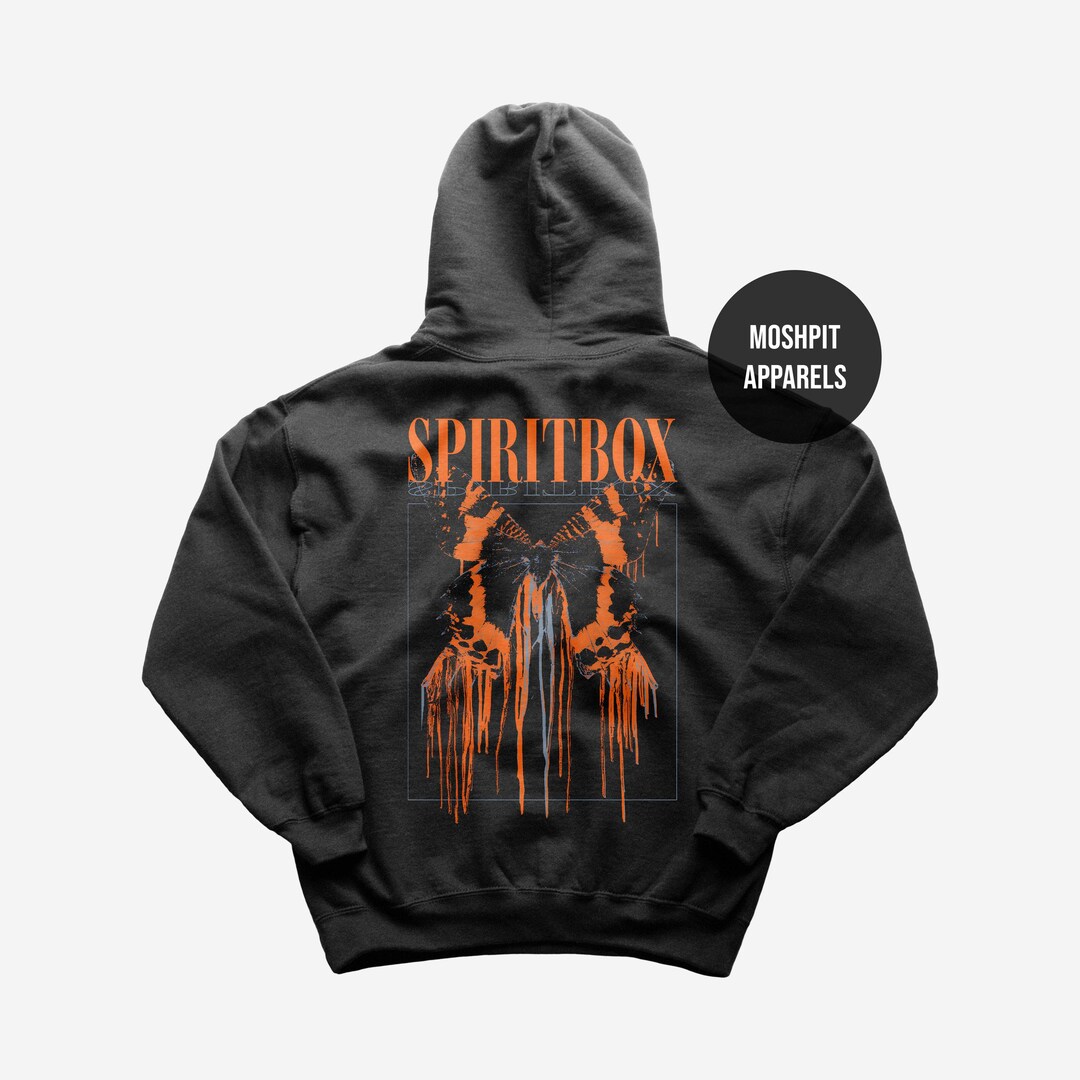 Spiritbox Hoodie Metal Music Hoodie Spiritbox Butterfly Circle With Me ...