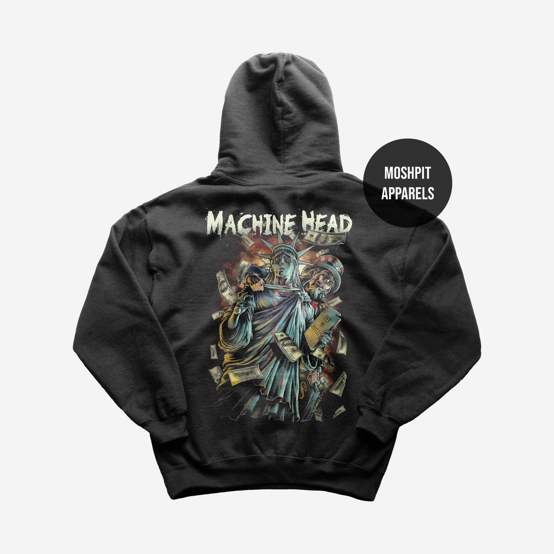 Machine Head Hoodie Metal Music Hoodie Locust Burn My Eyes of Kingdom ...