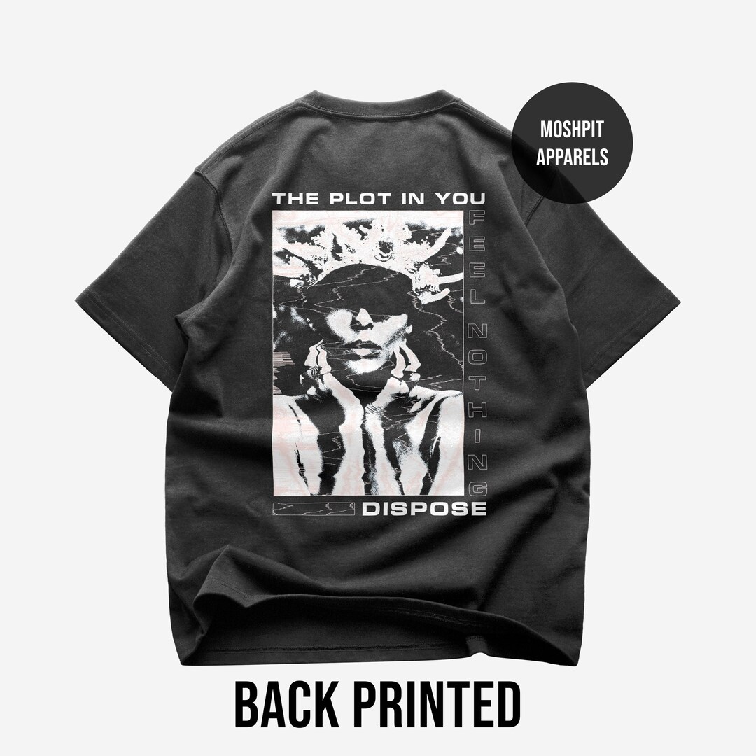The Plot in You Back T-shirt Metal Music Shirt DISPOSE Album Shirt FEEL ...