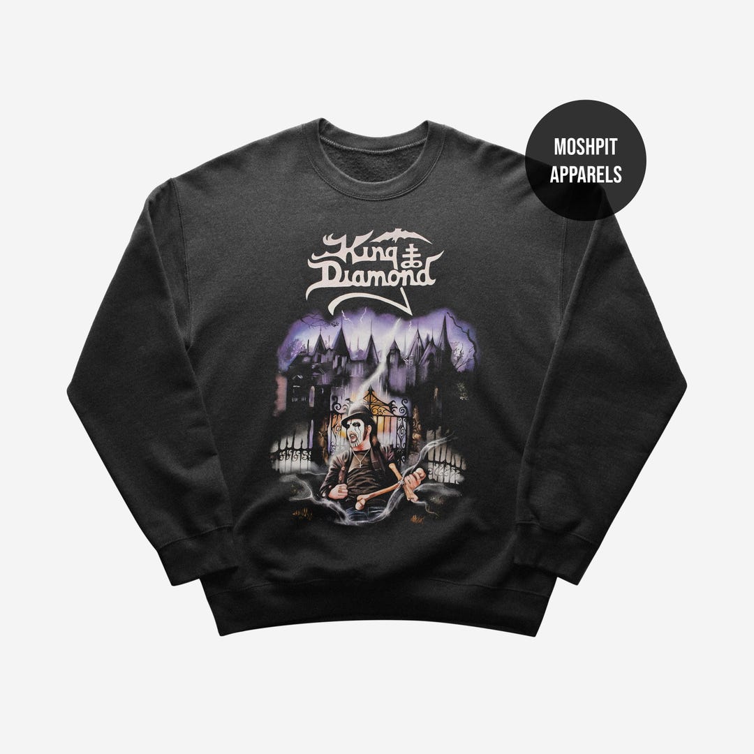 King Diamond Sweatshirt Metal Music Sweatshirt Abigail Album Them Album ...