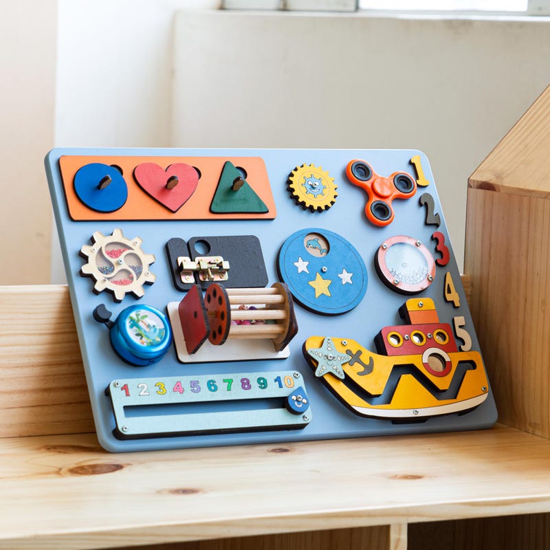 Baby Busy Board - Etsy