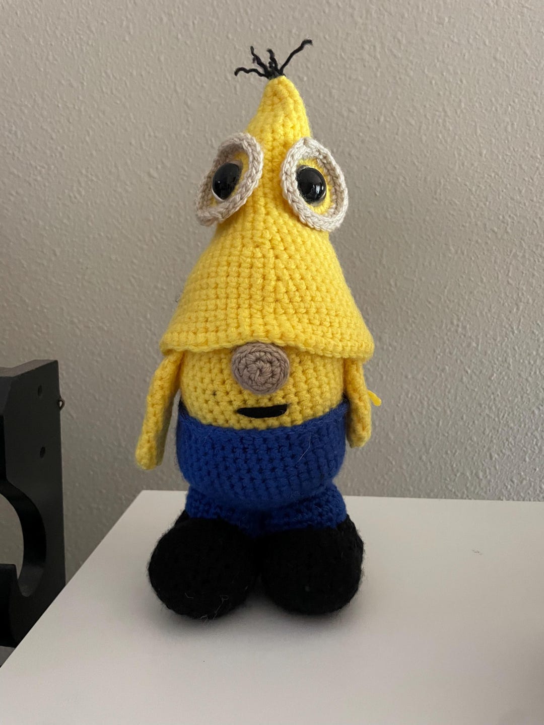Handmade Crochet Minion Gnome - Purrfectly Whimsical - Etsy