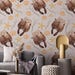Otter Wallpaper Peel and Stick / Non-pasted - Whimsical Sea Shell ...