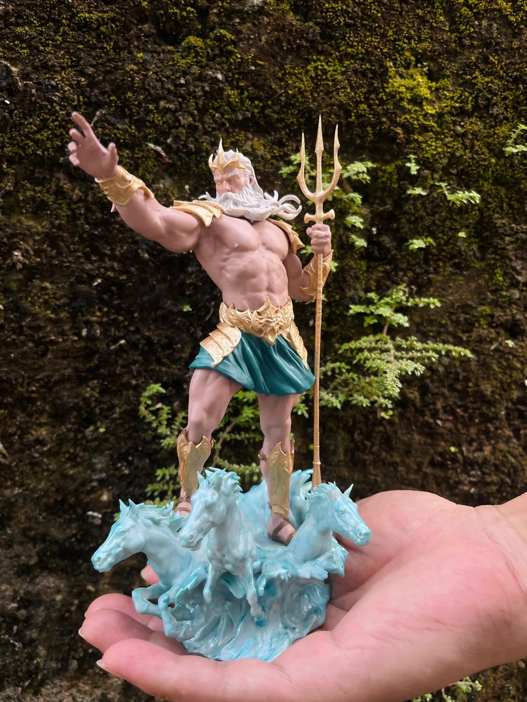 Poseidon Figure - Etsy