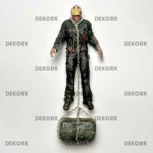 Underwater Horror Masked Killer Figure - Aquarium Decoration - Fish ...