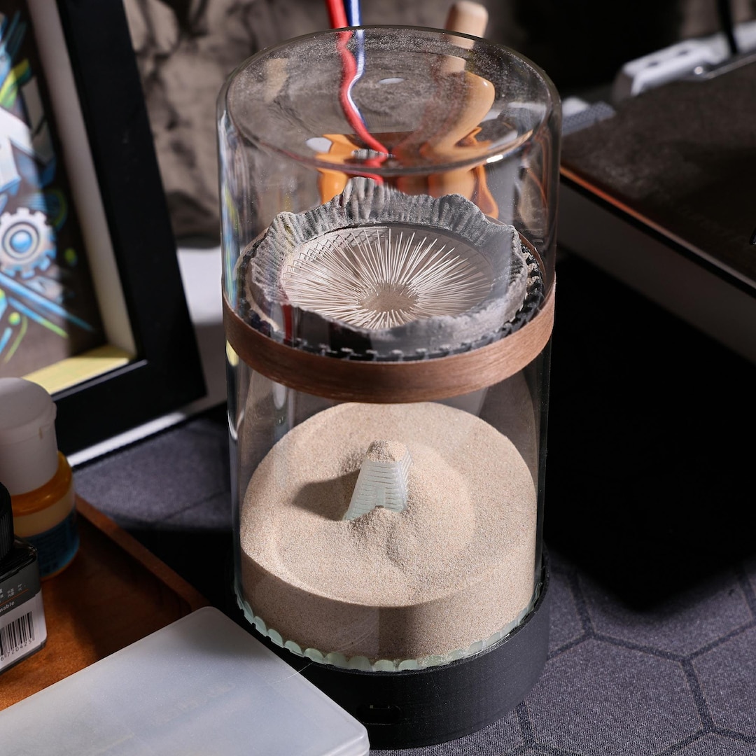 Dune Sandworm Sand Hourglass Glass Night Light Unique Lamp for Bedroom ...