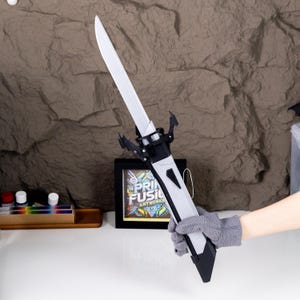 Dishonored Corvo's Folding Sword Props Toy Blade 3D Printed Replica ...