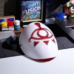 Yiga Clan Zelda Mask, ABS Cosplay Accessory With Red Details and ...