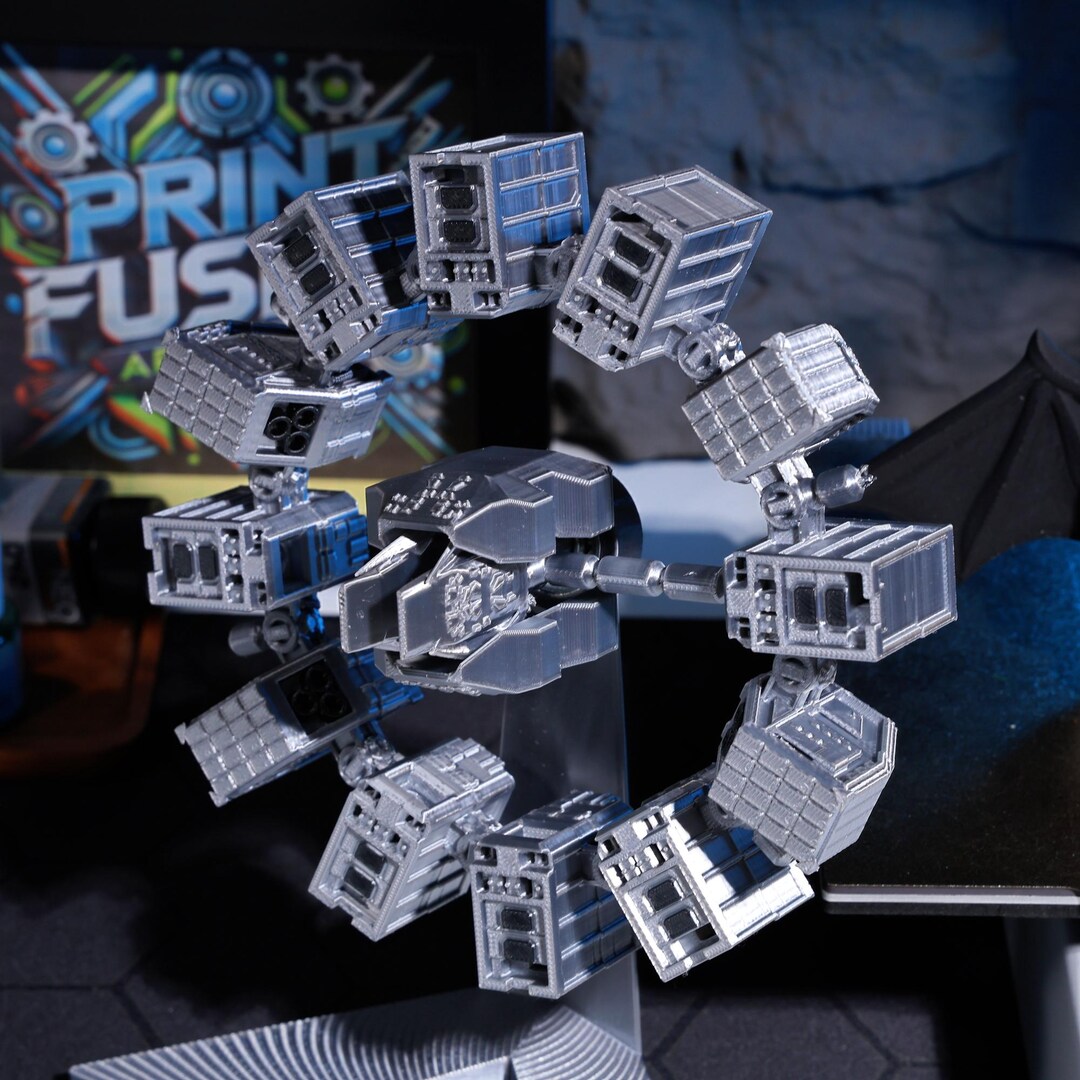 Interstellar Endurance 3D Printed Model, Space Exploration Display ...