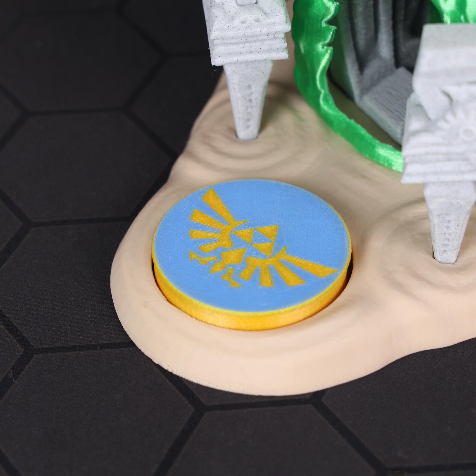Zelda Shrine Wireless Charging Dock With LED Light Game Sounds 3D ...