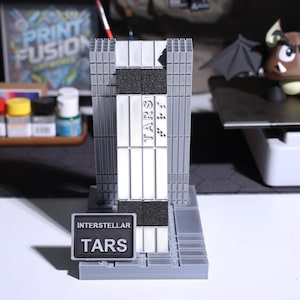 Interstellar Movie TARS Robot Figure Custom TARS Model With Gunmetal ...