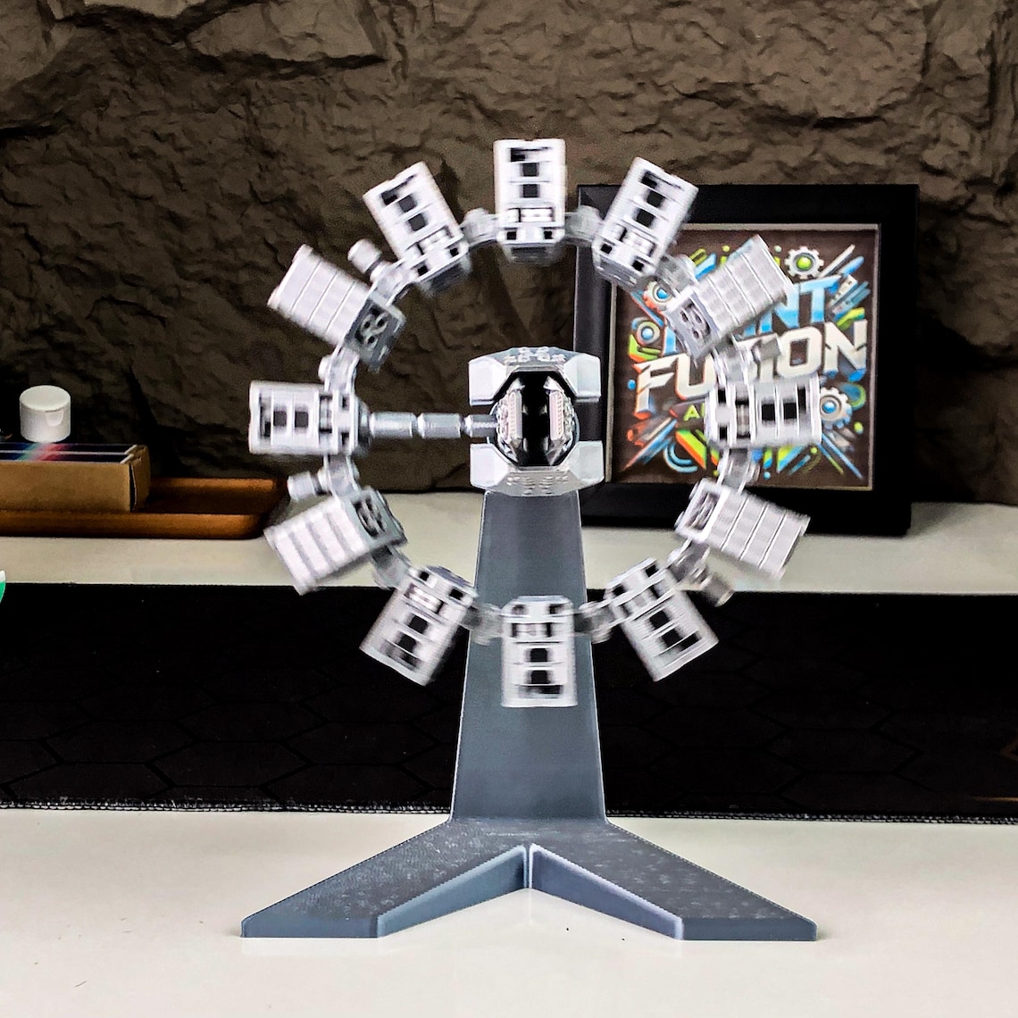 Interstellar Endurance 3D Printed Model, Space Exploration Display ...