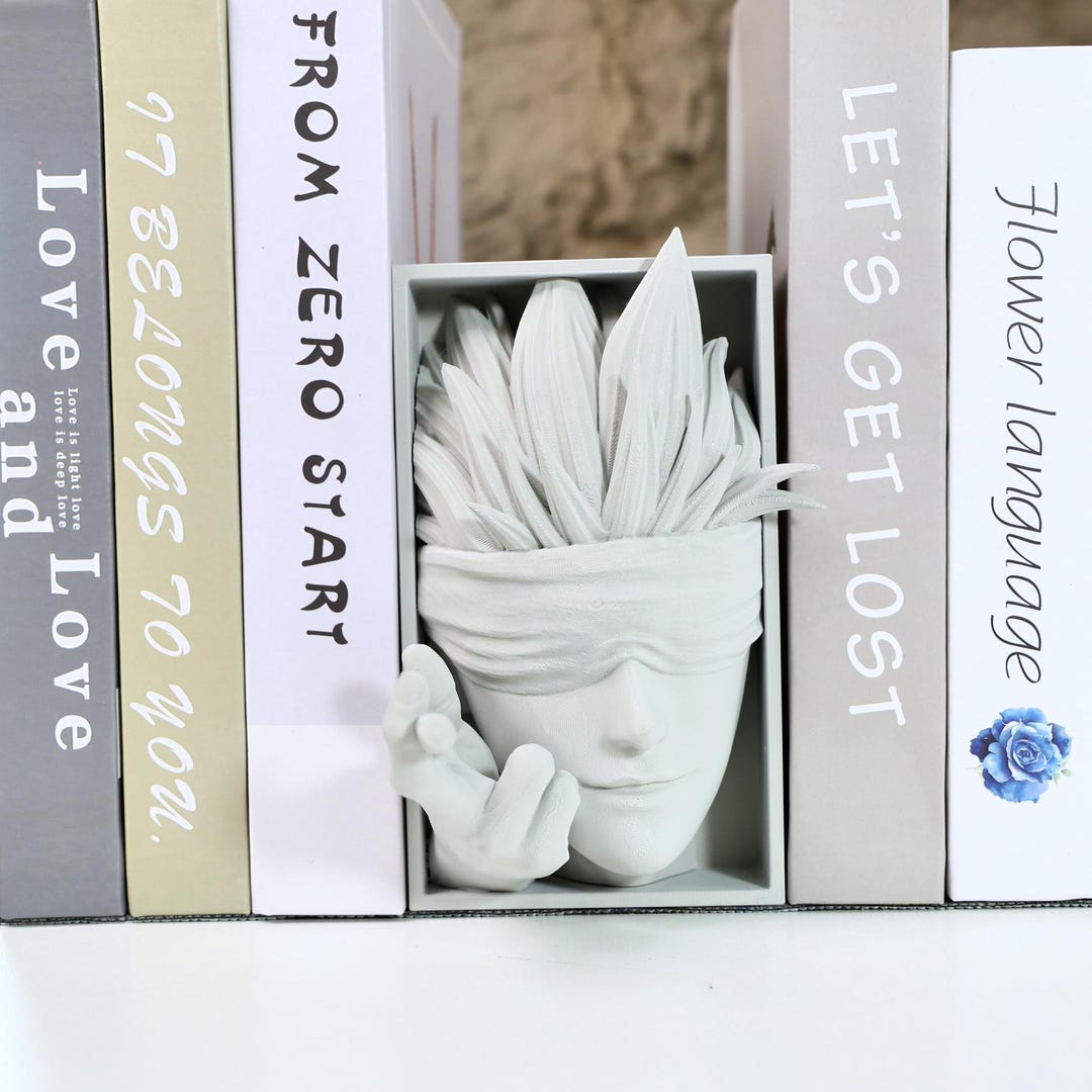 Gojo Satoru Booknook 3D Printed Jujutsu Kaisen Anime Decor Handcrafted ...