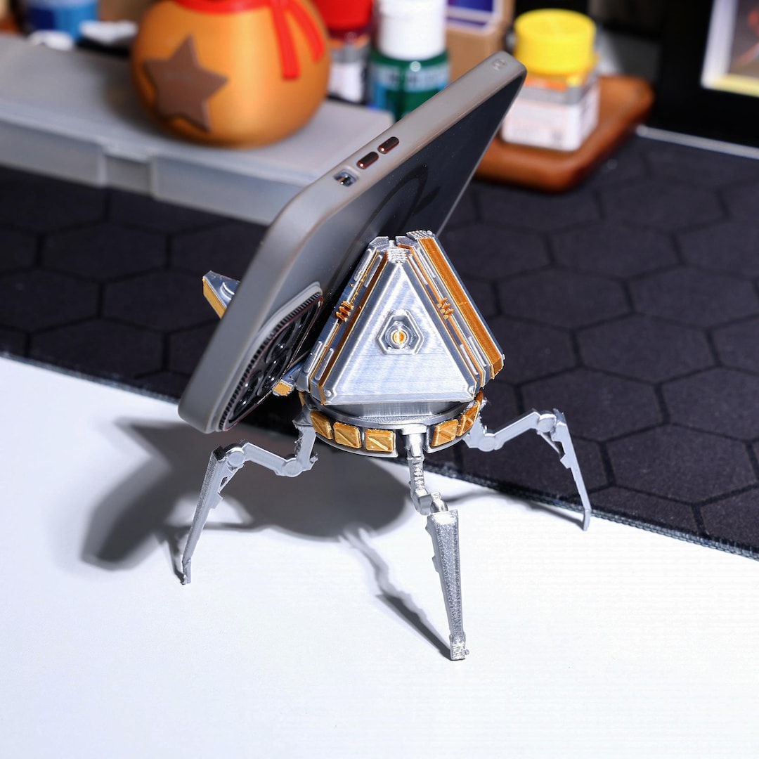 Apex Pack Loot Box Phone Stand Handcrafted Gaming Accessory Rotatable ...